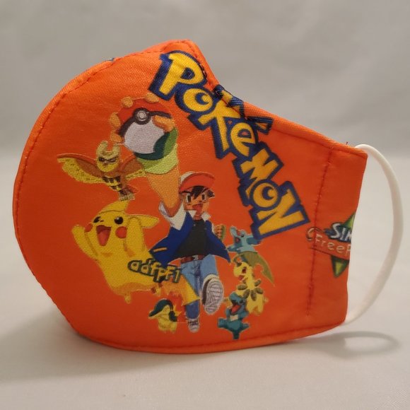 Accessories | Pokemon Pikachu Kids Face Mask | Poshmark